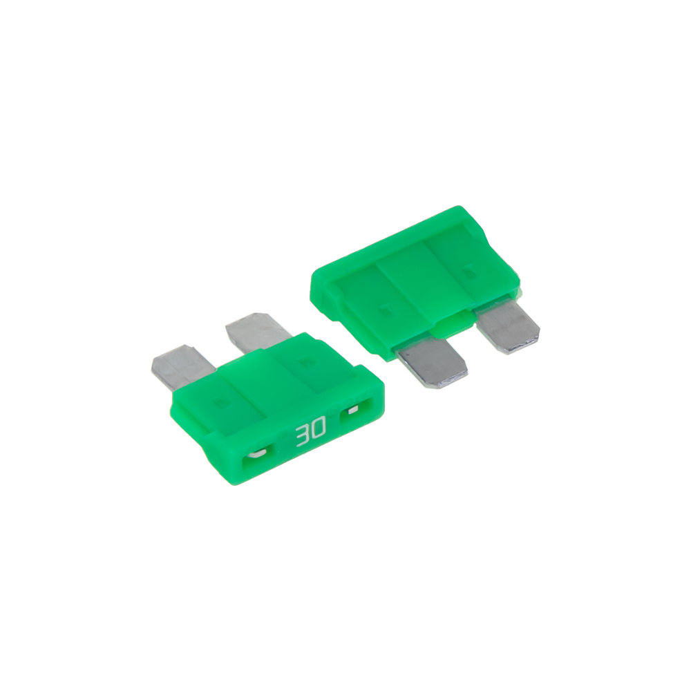 Fuse - 30A with LED, 10pcs :: Warning lights for cars