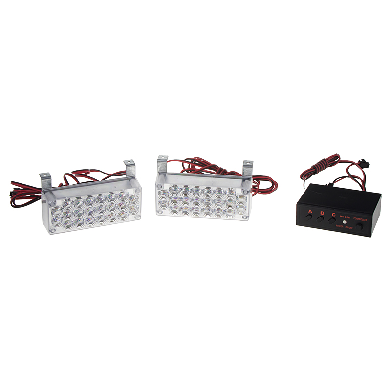 LED flashing module external blue 12V :: Warning lights for cars