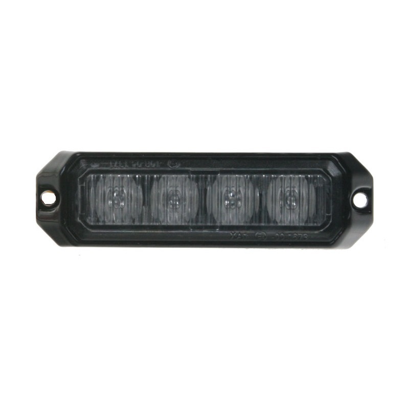 PREDATOR 4x3W LED, 12-24V, oranžový, R65 :: Majáky na auta