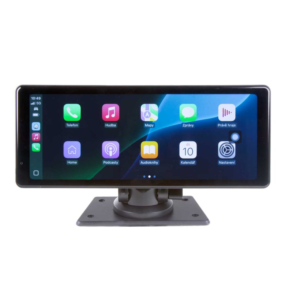 10.26" monitor with Apple CarPlay, Android auto, Bluetooth, micro SD ...