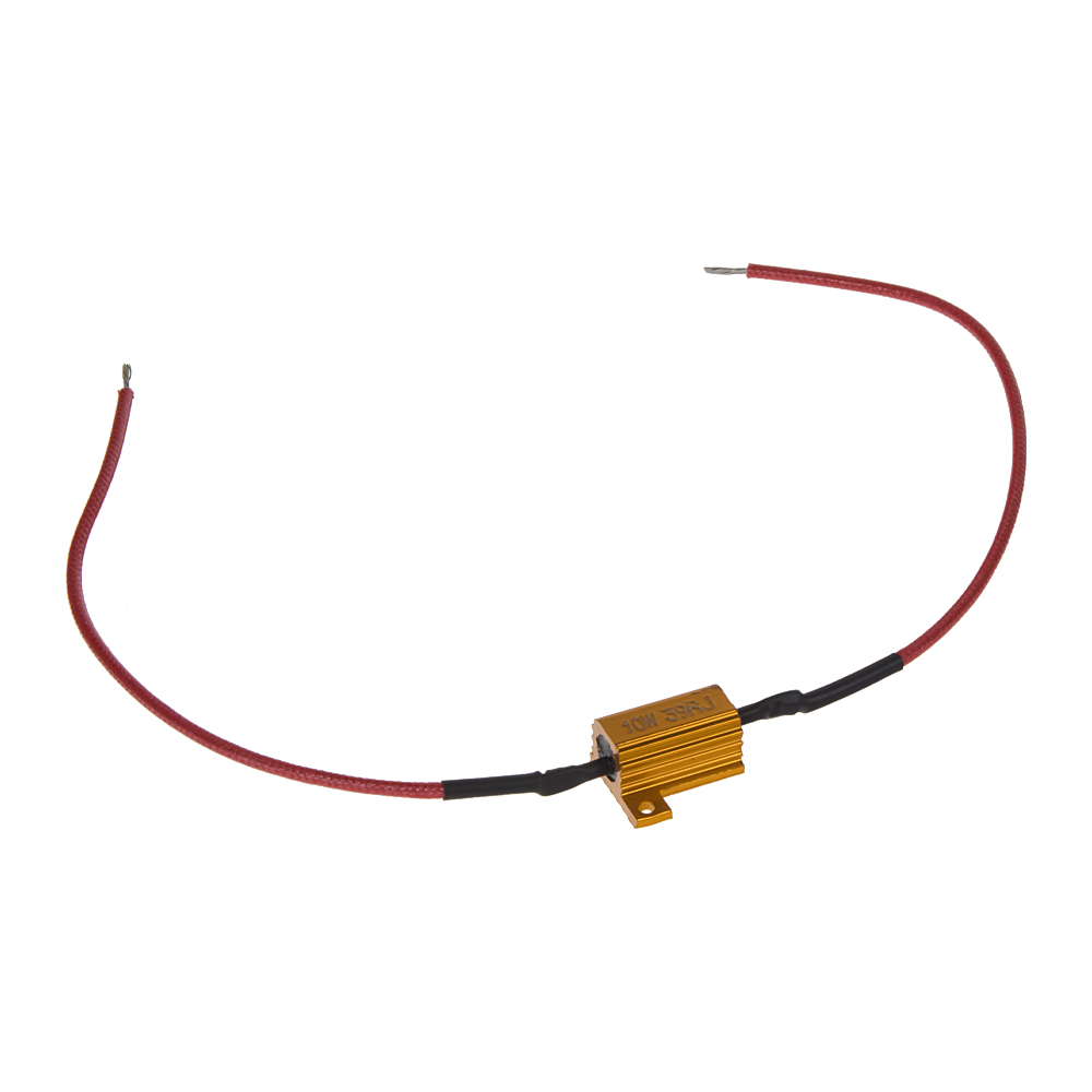 Resistor for bulb 12V/5W, 40 ohm, aluminium housing :: Warning lights ...