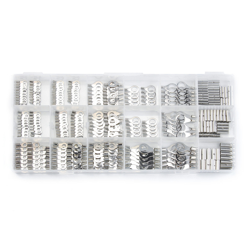 Set of non-insulated eyelets + couplings, 340 pcs :: Warning lights for ...