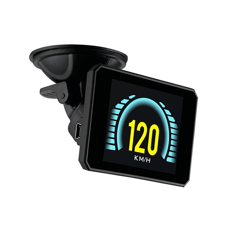 On-board display 2,8" LCD, OBDII, FULL :: Warning lights for cars