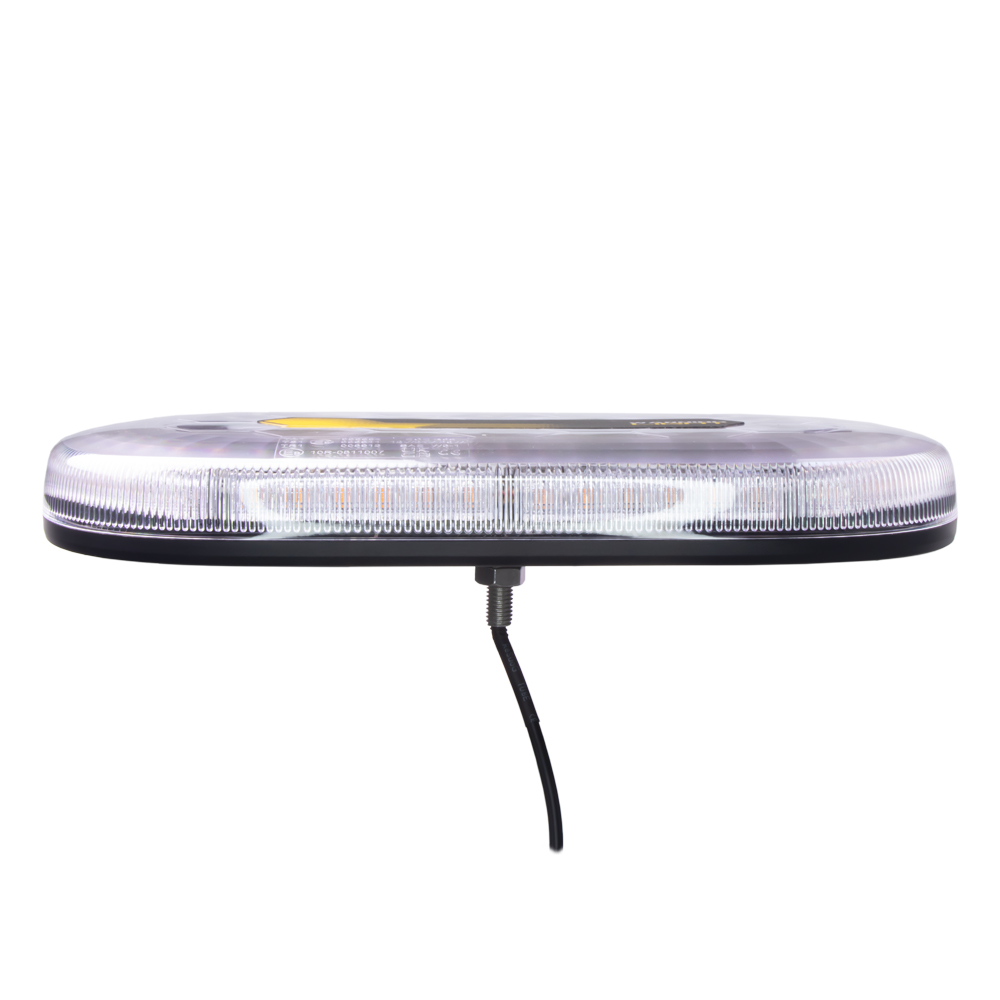 Mini LED ramp, orange, 12-24V, ECE R65, fixed mounting :: Warning ...