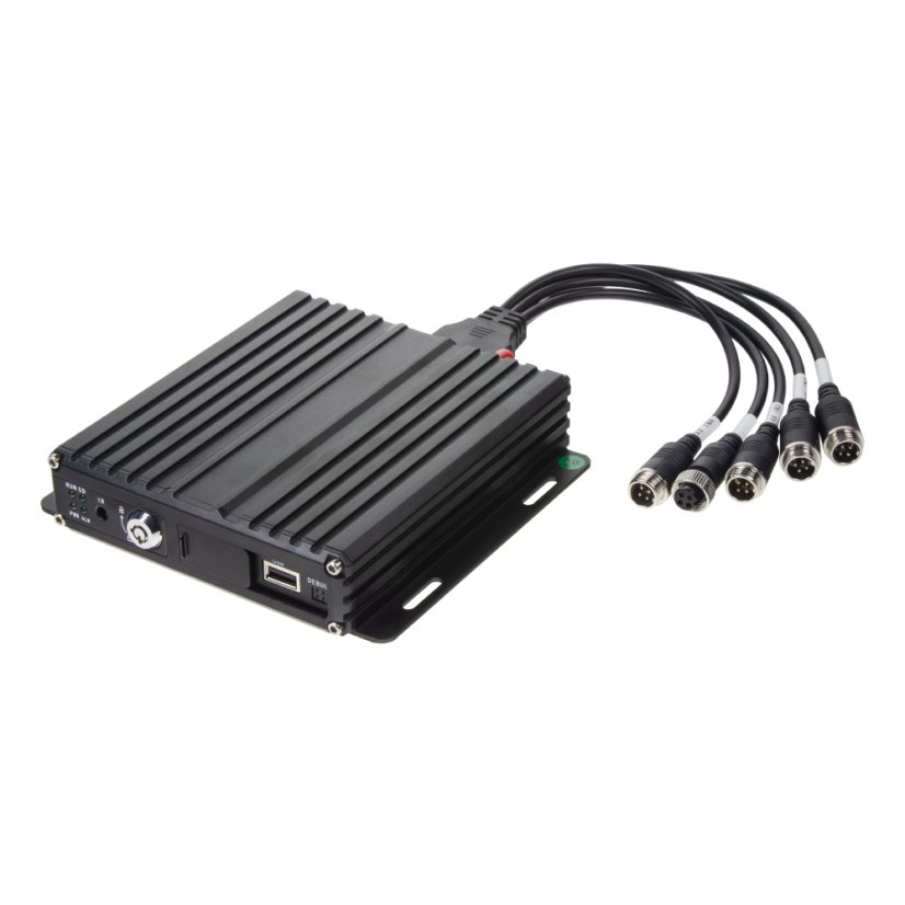 Black box for recording up to 1080P video from 4 cameras, 1x SD slot ...